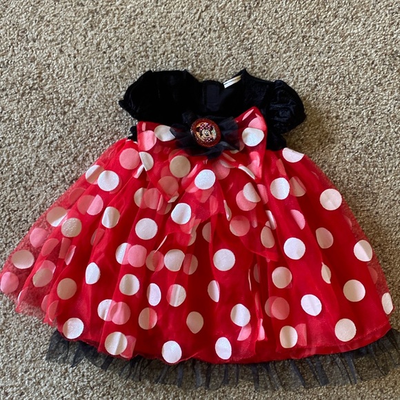 Disney | Dresses | Disney Minnie Mouse Dresscostume Size 3 Mo | Poshmark
